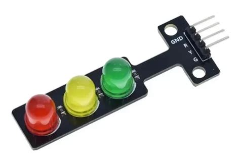 Módulo Emisor De Luz Led De Tráfico Semáforo Para Arduino Cuotas sin interés