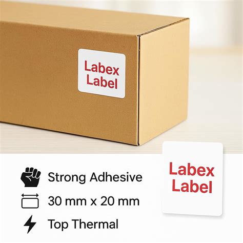 Rollo Label Printer 20 Rolls Direct Thermal Labels 25x15 Inch White