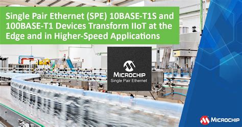 Microchip Technology Inc On Linkedin Singlepairethernet Ethernet Iiot
