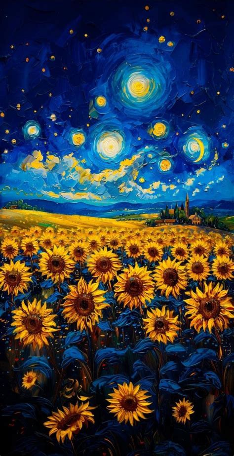 طرح های پس زمینه گوشی بر گرفته از نقاشی های ونگوگ