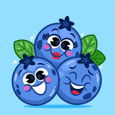 Cute Blueberry