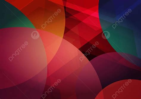 Abstract Geometric Shapes Background Design Circle Card Memphis Vector Circle Card Memphis