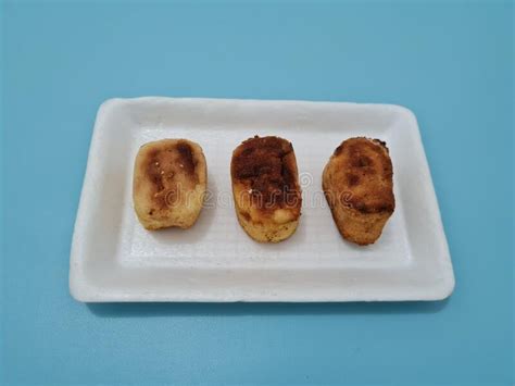 Sponge Bread In The Form Of A Brown Box Made Of Flour And Other Ingredients Stock Image Image