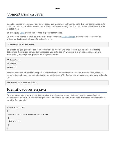Java Descargar Gratis Pdf Java Lenguaje De Programación Lenguaje De Programación