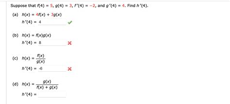 Solved Suppose That F G F And G Chegg Com