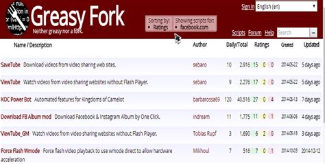 Greasyfork Wide Scriptlist