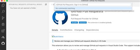 I Cant Authenticate To Github · Issue 1265 · Microsoftvscode Pull