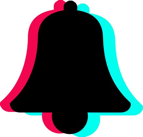 Tiktok Bell Vector Icon Free Download Svg And Png