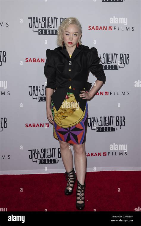 October 14 2019 Los Angeles California Usa Alice Wen Attends The L