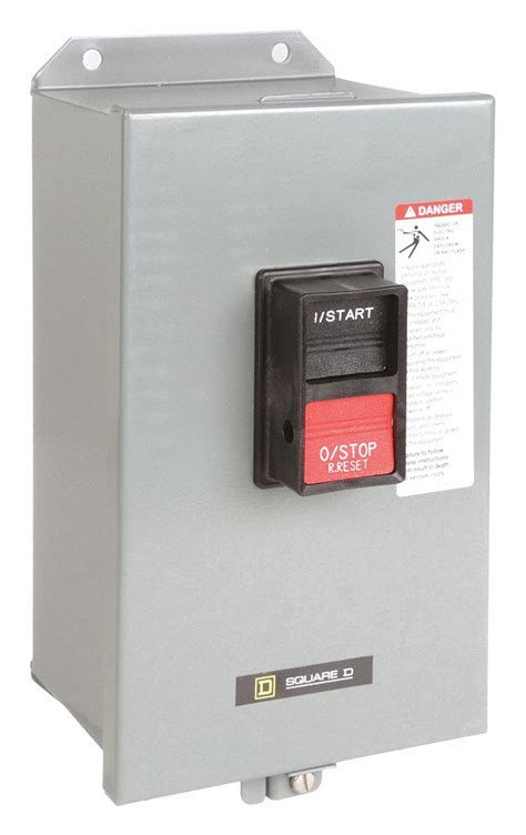 Square D Non Reversing 3 Poles Manual Motor Starter 2bw252510mca3