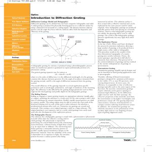 Diffraction Grating