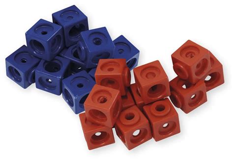 Dick System Set Demo Steckwürfel Magnetisch 34 Cm 20 Stück Im