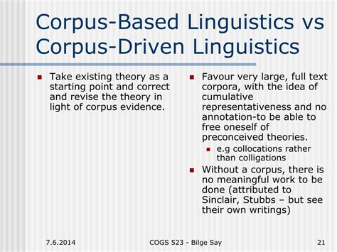 Ppt Introduction To Corpora And Corpus Linguistics Powerpoint Presentation Id 1390821