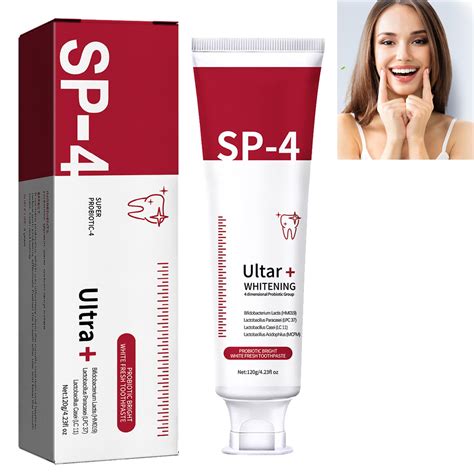 Sp4 Probiotic Toothpaste For Whitening And Fresh Breath Best International Shipping Buy Now