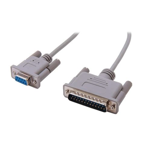 Startech Startech 10 Ft Cross Wired Db9 To Db25 Serial Null Modem Cable Null Modem Cable Db