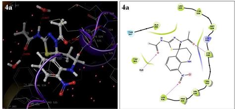 3 Dimensional 3d And 2 Dimensional 2d Molecular Interaction Pictures Of