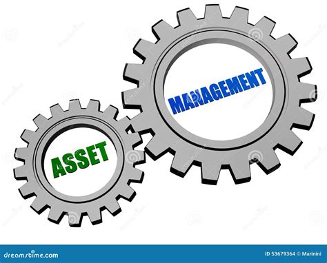 Asset Management Illustration Of A Man Standing Near The Screens On