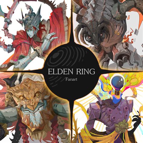 Artstation Elden Ring Bosses