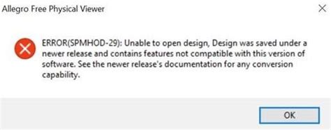 Compatibility For Allegro Physical Viewer Pcb Design Pcb Design And Ic Packaging Allegro X