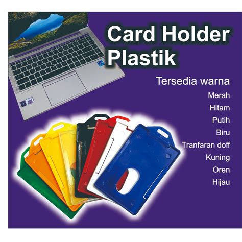 Jual Frame Standar Plastik Casing Idcard Frame Id Card Case Id Card Card Holder Plastik Shopee