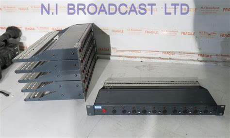 Olsen 10x Output Mains Distribution Unit 1x Iec Input 10x Fused Iec Outputs N I Broadcast Ltd