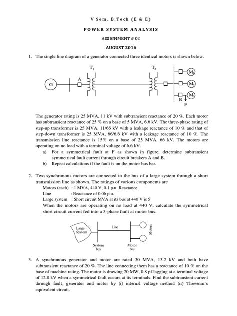 Assignment 02 Download Free Pdf Transformer Physical Quantities