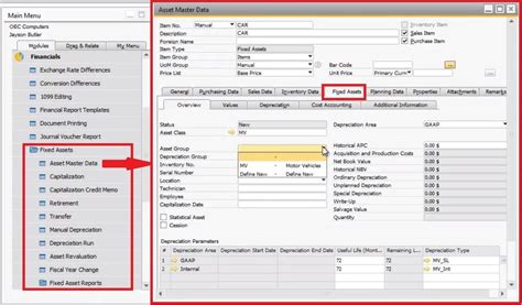 Fixed Assets Management In SAP Business One