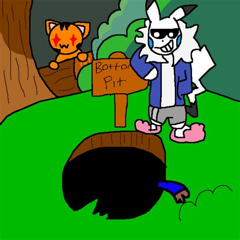 Pixilart Bottomless Pit Collab By Verycreativuser