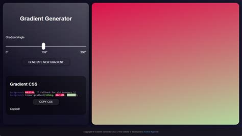 Gradient Generator Generators Haikei