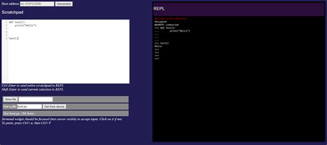 More Modern Webrepl Interface · Issue 4566 · Micropythonmicropython