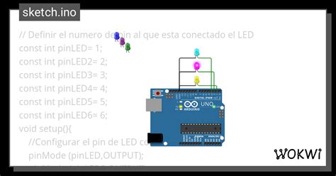 Led Wokwi ESP32 STM32 Arduino Simulator