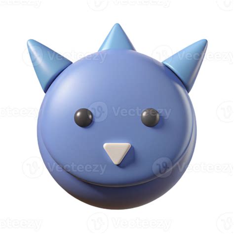 Celebrated Baroque Circular Character With Two Small Triangular Ears Crisp Edges Minimal