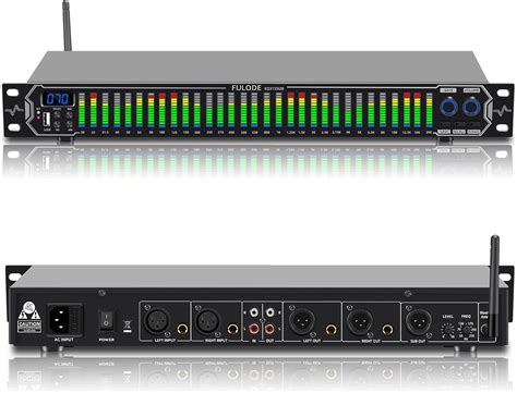 home audio equalizer professional 31 band digital eoualizer noise