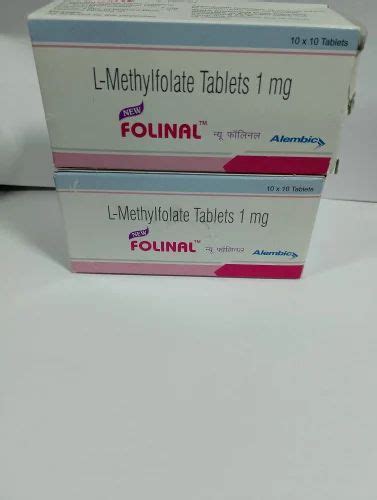 Folinal L Methylfloate 1000 Mcg Tablet At ₹ 390 Stripe In Nagpur Id 2853349798297