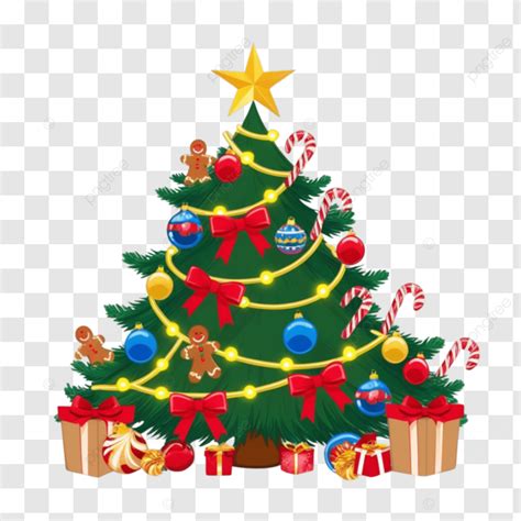 화려한 장식품이 있는 클래식 크리스마스 트리 노란색 별 포장 선물 금 화환 휴일 디자인 크리스마스 트리 장식품 장식품 트리