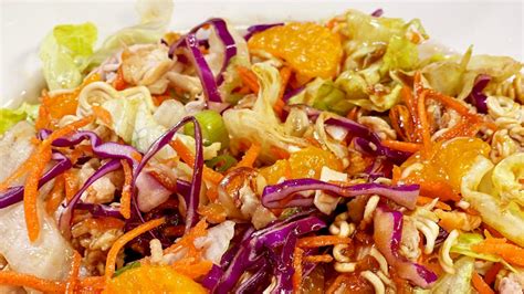 Cooking With Chef Bryan Chinese Mandarin Orange Chicken Salad