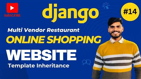 Online Shopping Website Using Python Django Template Inheritance