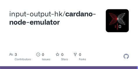 GitHub Input Output Hk Cardano Node Emulator