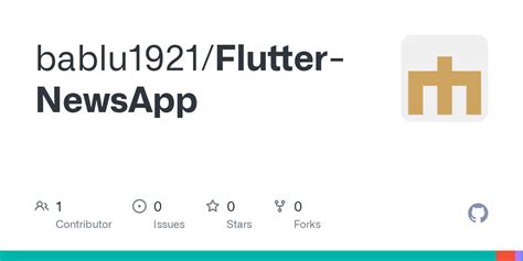 github bablu1921 flutter newsapp