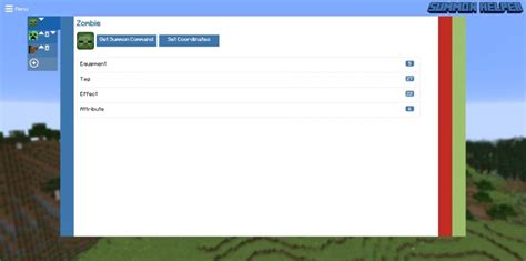 Summon Helper Beta Generate Summon Commands Easily Minecraft Mod