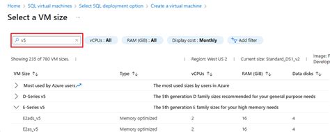 Vm 크기 성능 모범 사례 및 지침 Sql Server On Azure Vms Microsoft Learn