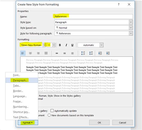 Format Hanging Indents The Right Way Jera Publishing