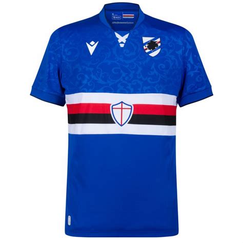 Macron Maillot Authentique Sampdoria Domicile 2024 2025