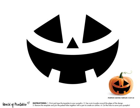 Large Pumpkin Template
