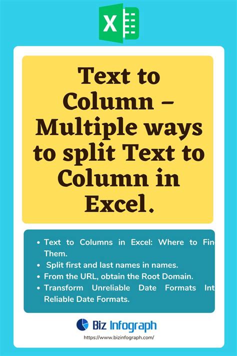 text to column multiple ways to split text to column in excel excel tutorials excel excel