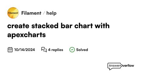 Create Stacked Bar Chart With Apexcharts Filament