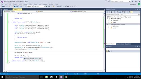 The Namespace Global Already Contains A Definition For Chunk