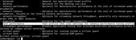 Tuned Automatic Performance Tuning Of Centosrhel Servers