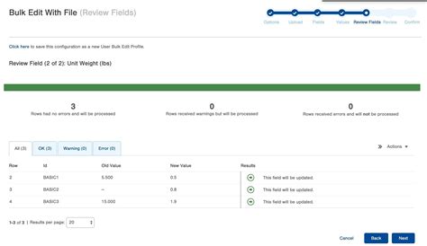 Bulk Edit Using A Spreadsheet