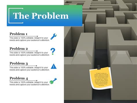 The Problem Ppt Slide Download PowerPoint Templates Backgrounds Template PPT Graphics